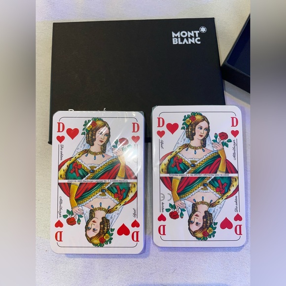 Montblanc | Other | Montblanc Romm Playing Cards | Poshmark